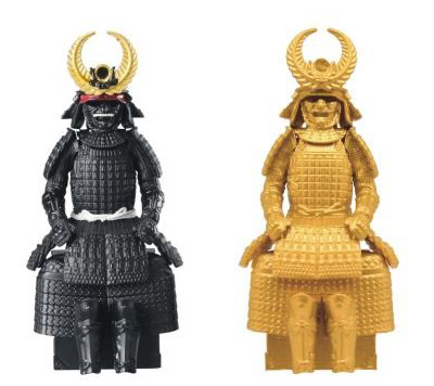 New capsule toy collection features military commander samurai armour ...