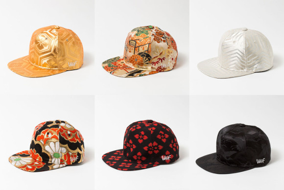 Japanese company creates stunning line of caps made from real kimono ...