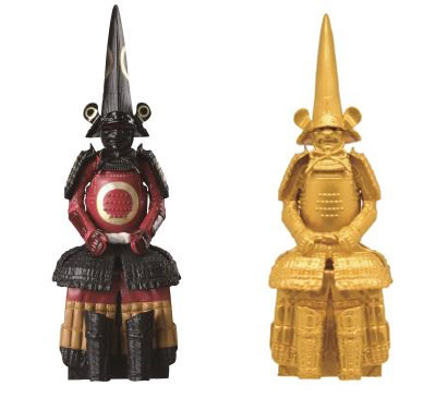 New capsule toy collection features military commander samurai armour ...