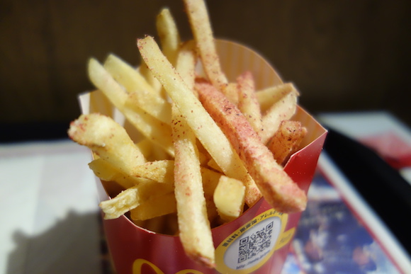 Sakura McFizz and fries with plum seasoning on sale now at McDonald’s ...