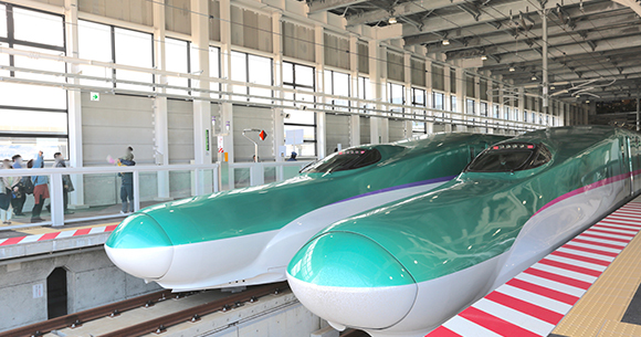 The Shinkansen now goes all the way to Hokkaido, and here’s its newest ...