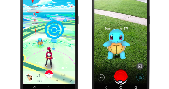 Here’s how the awesome new Pokémon GO mobile game will look on your ...