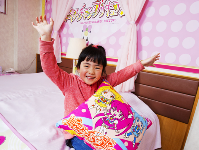 Magical girl anime PreCure! has its own themed hotel rooms in Japan ...