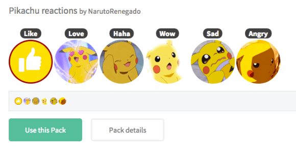 Facebook’s “reactions” get a facelift with Reaction Packs: Sailor Moon ...