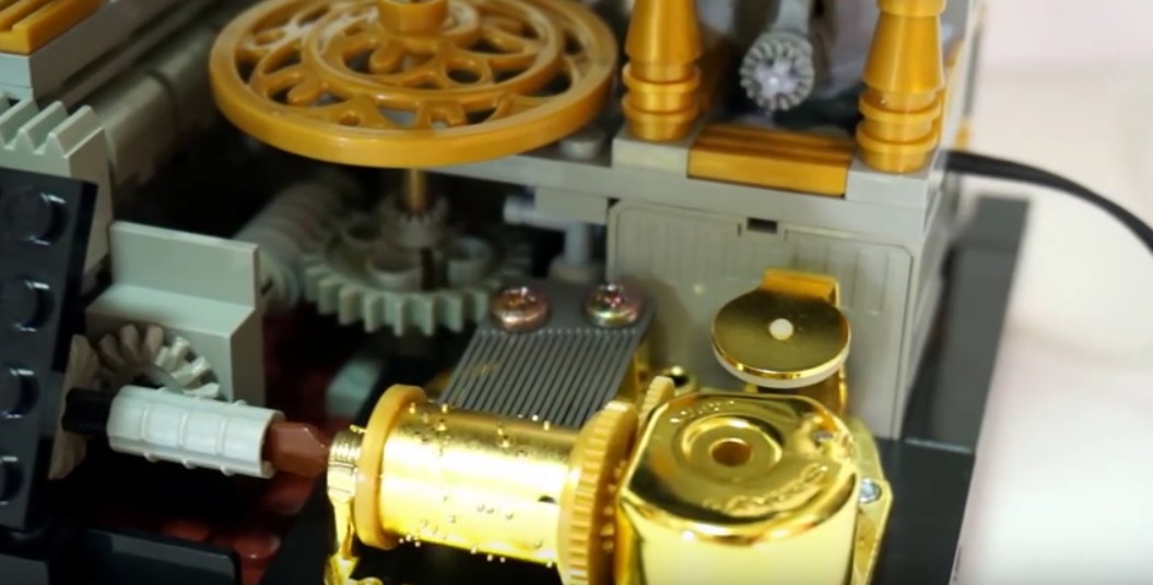 Music box-powered spinning Lego Laputa is both whimsical and impressive ...