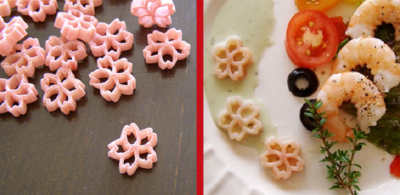 Sakura season comes to the kitchen with cherry blossom-shaped pasta ...