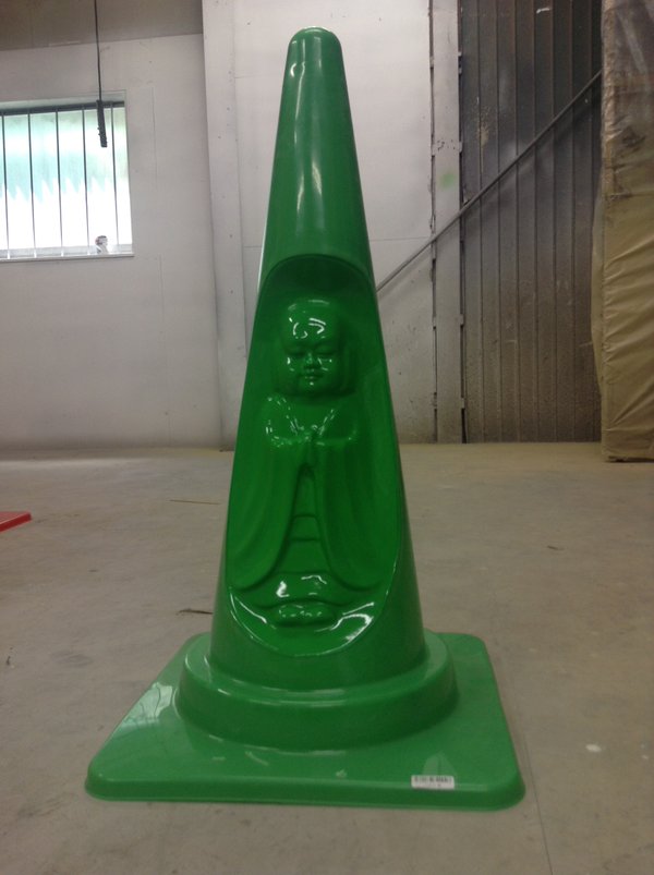 Japan’s new traffic cones come with built-in Jizō Bosatsu, the ...