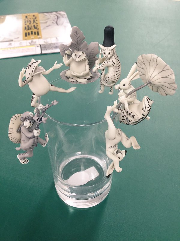 New gachapon figures of Choju-giga animals are the perfect way to ...