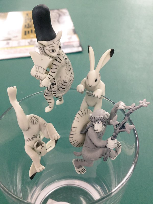 New gachapon figures of Choju-giga animals are the perfect way to ...