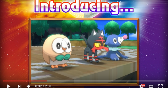 New starter Pokémon and setting for upcoming Pokémon Sun and Moon games ...