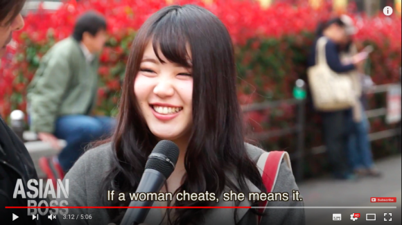 Here’s what Japanese men and women think about cheating【Video ...