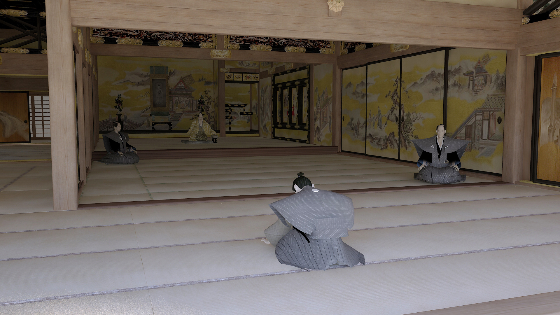Go back in time and hang with geisha and samurai in virtual reality Edo-period Tokyo 【Video ...