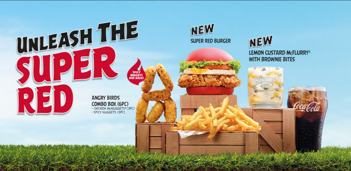 We caught the Angry Birds limited-time menu at McDonald’s Singapore ...