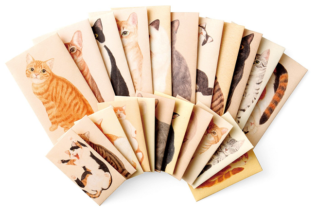 Cute cat money envelopes will help you give the gift of cash and save ...