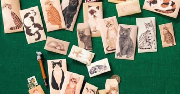 Cute cat money envelopes will help you give the gift of cash and save ...