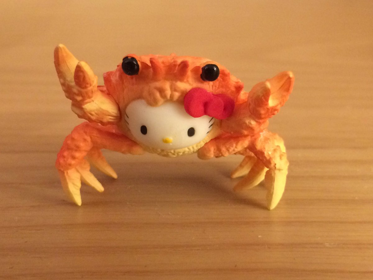 Good God, what is that crab doing to Hello Kitty?!? 【Photos ...