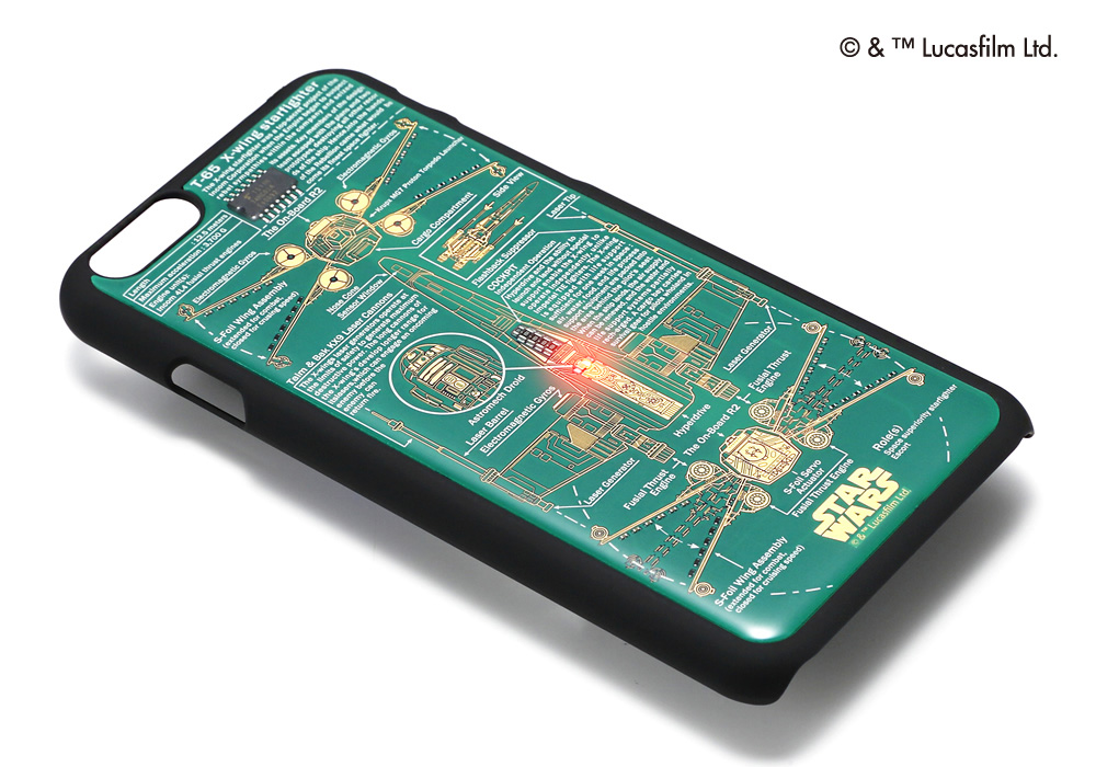 The future is now! Star Wars circuit board phone and train pass cases ...