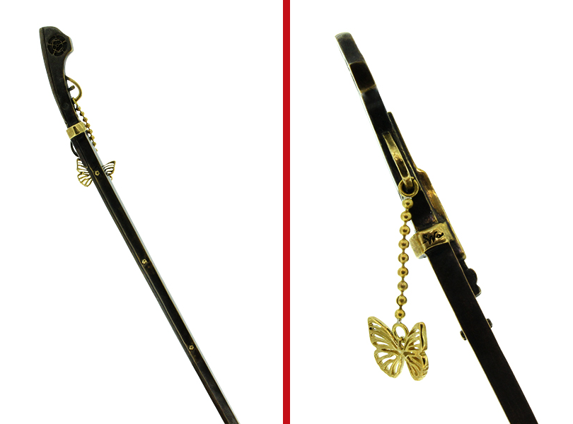 Upgrade your hairpin arsenal with Japanese kanzashi shaped like samurai ...