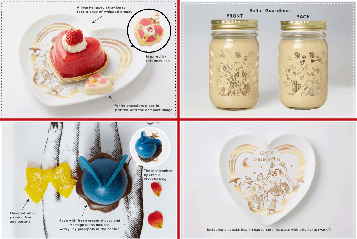 New Sailor Moon Cafe Menu Items Coming To Tokyo Plus Line Of Dessert New Sailor Moon Cafe Menu Items Coming To Tokyo Plus Line Of Dessert
