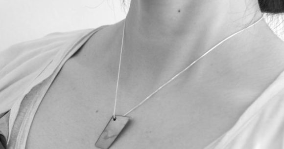 Wear a genuine piece of Japanese sword around your neck with beautiful ...