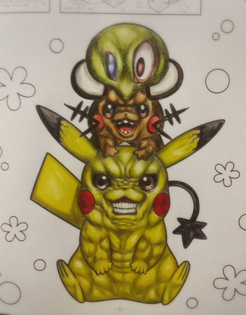 Crazy-buff Pikachu is back, and some of his fellow Pokémon have also ...