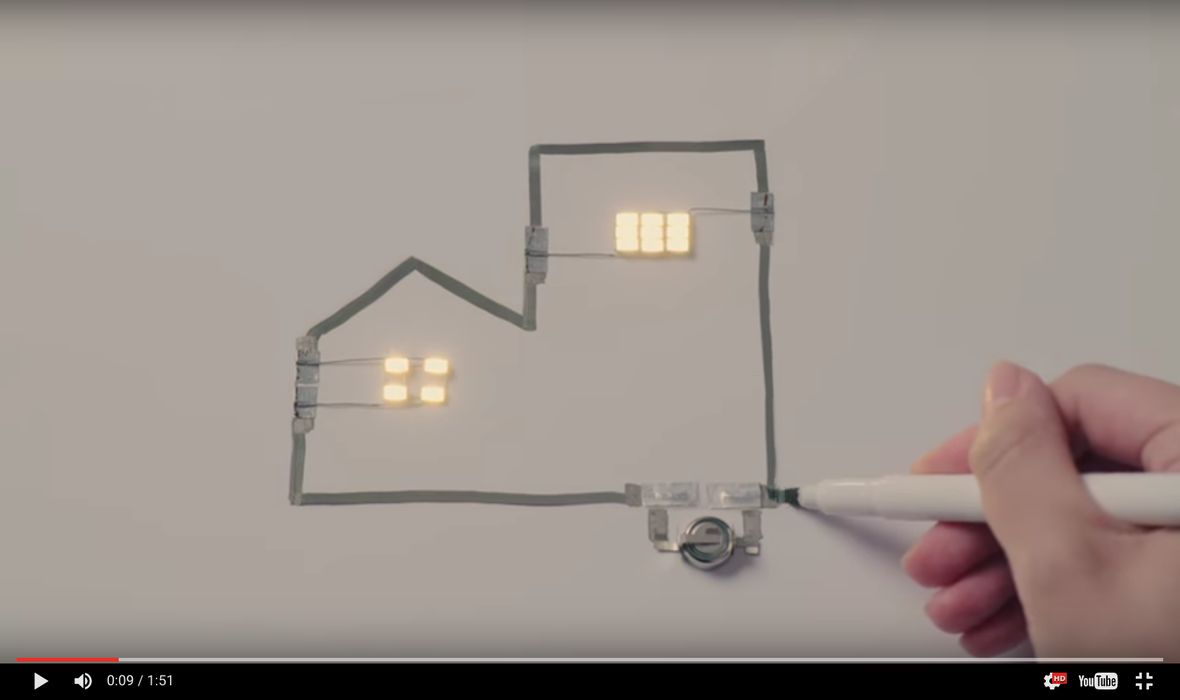 Magic pen uses ink to conduct electricity so you can literally draw ...