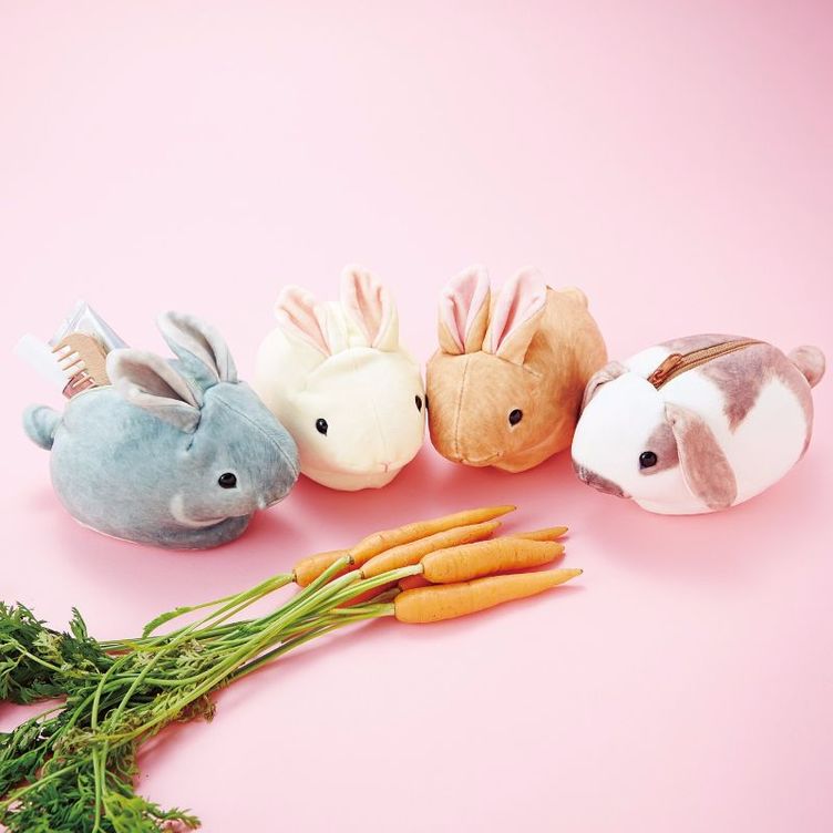 Adorable bunny pouches from Japan look like real, live rabbits ...