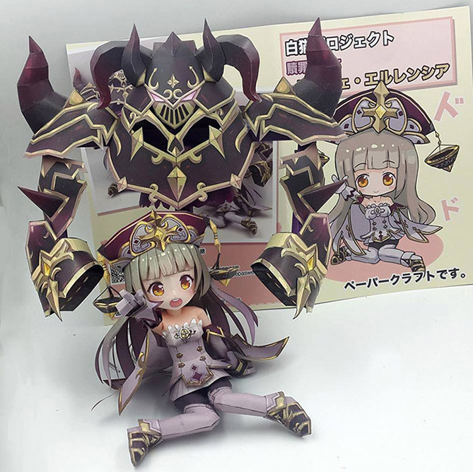 Jaw-dropping anime-style paper craft fan art is the ultimate otaku ...