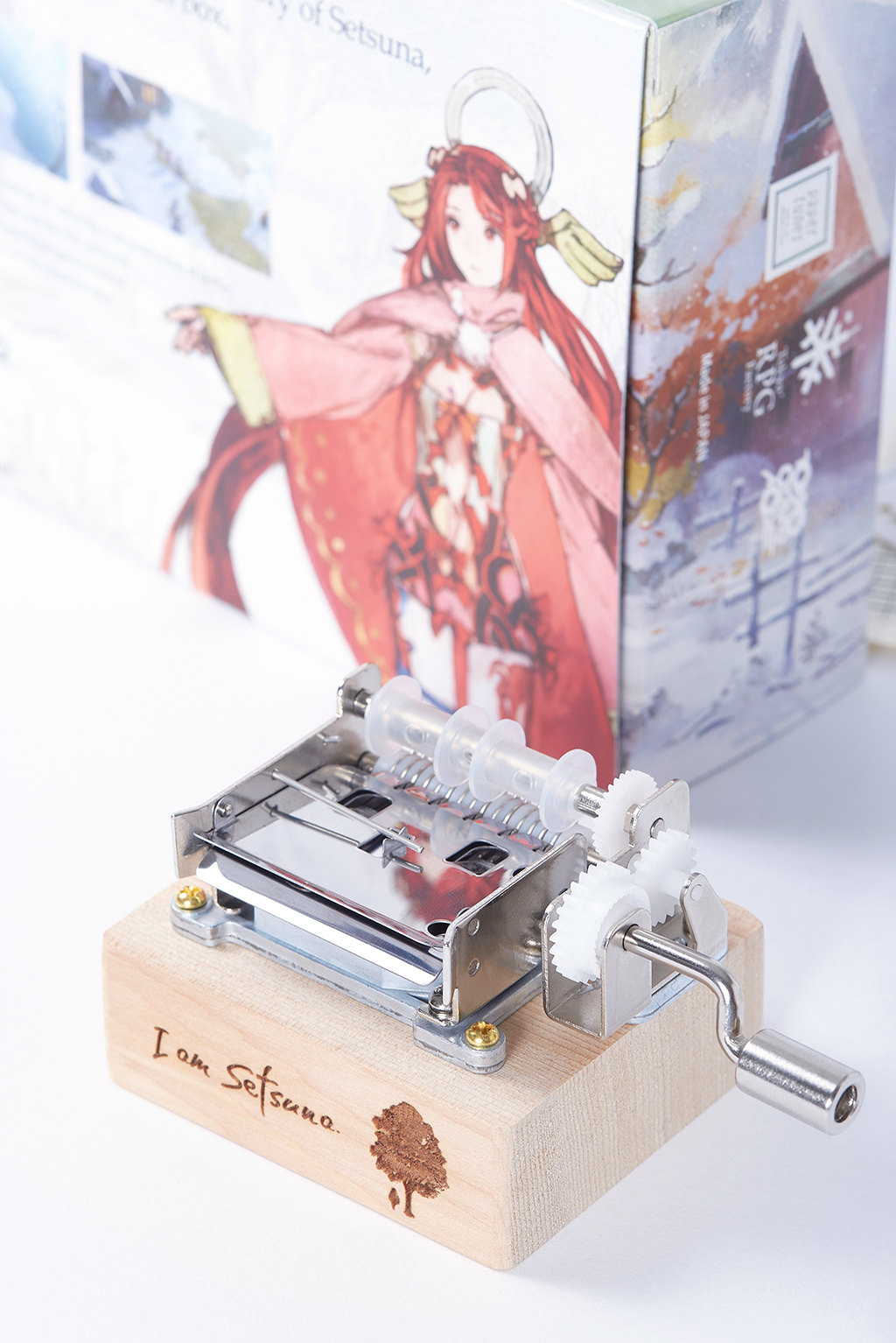 Experience I am Setsuna’s moving theme as a beautiful paper-tape music ...