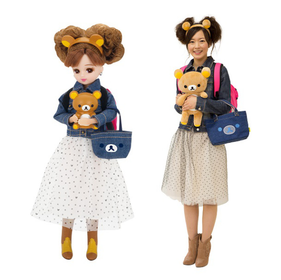 Licca-chan teams up with Rilakkuma for an un-bearably adorable ...