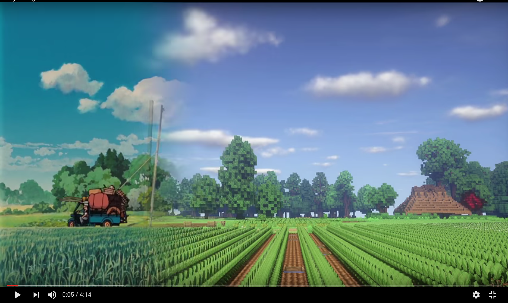 World of My Neighbor Totoro stunningly recreated in Minecraft ...