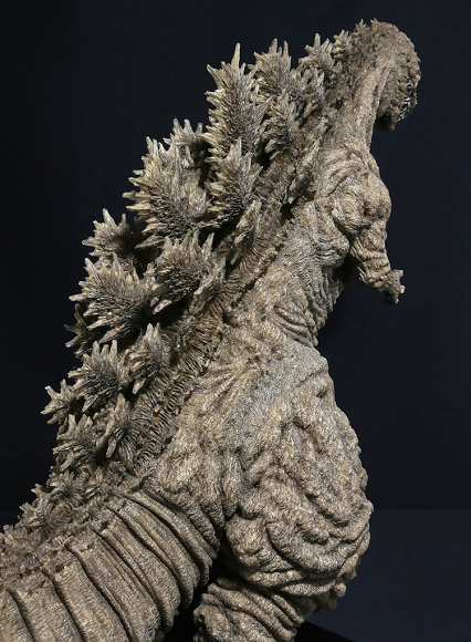 Godzilla figure based on Shin Godzilla CG model is stunningly detailed ...