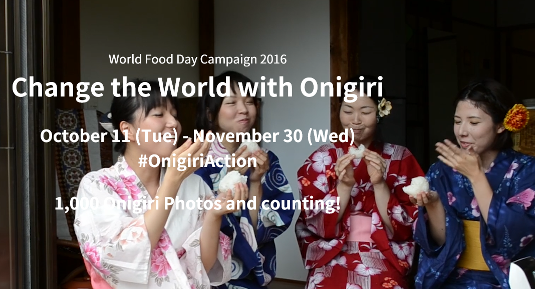 Eating a rice ball? You could feed five hungry kids just by sharing a ...