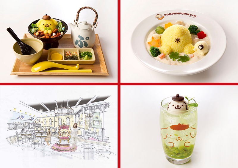 New Pompompurin Cafe opens with exclusive Japanese dishes modeled after ...