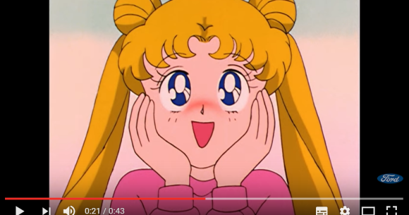 Sailor Moon herself wants you to buy a new Ford in English-language ...