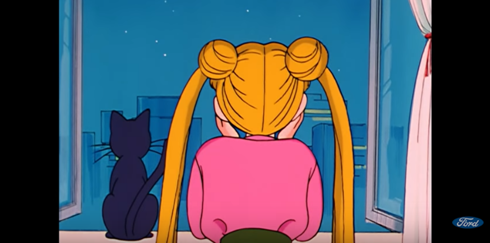 Sailor Moon herself wants you to buy a new Ford in English-language ...