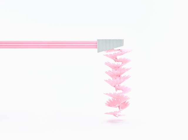 Sharpening these colored pencils will give you beautiful flower petals ...