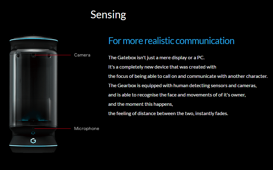 Live with a 3-D virtual servant inside your home with Gatebox, now ...