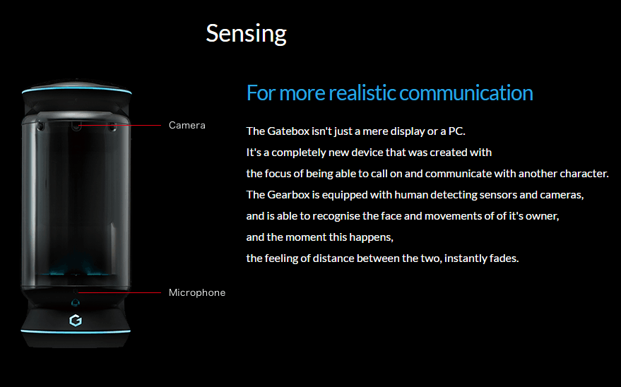 Live with a 3-D virtual servant inside your home with Gatebox, now ...