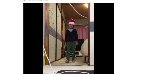 Japanese kids set hilarious and ingenious traps to capture Santa Claus ...