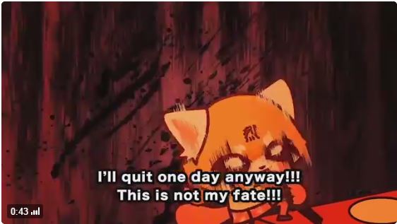 Sanrio releases new character: Aggretsuko, the white-collar red panda ...