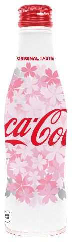New sakura cherry blossom Coca-Cola bottle available only in Japan ...