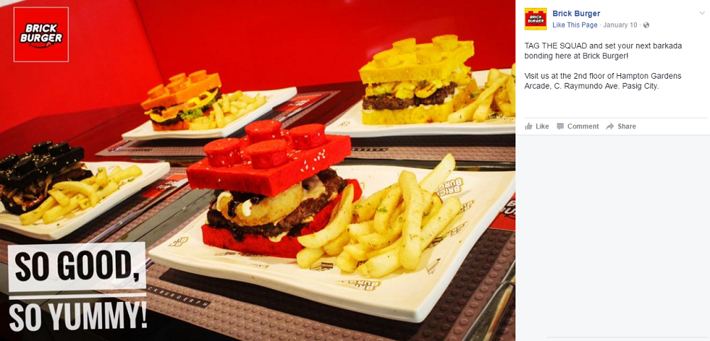 Brick Burger transforms Danish building blocks into scrumptious food to ...