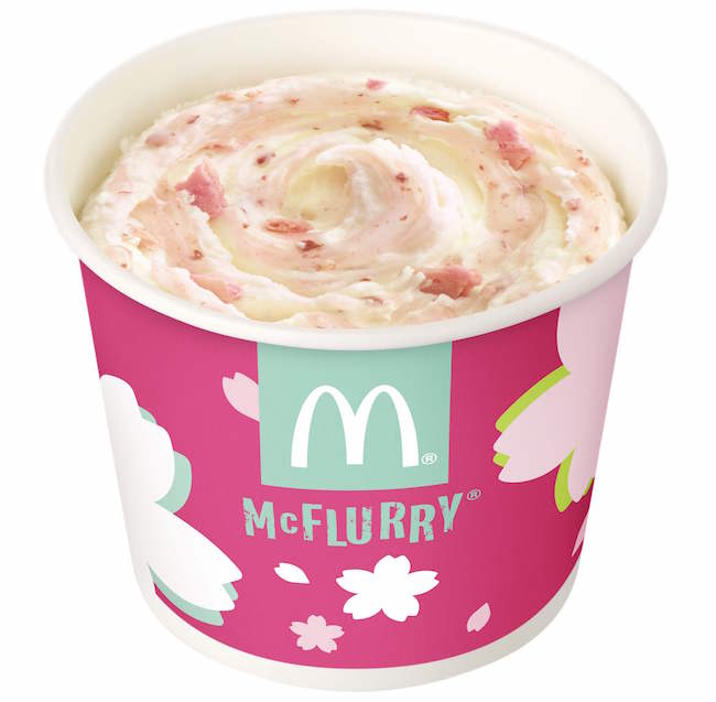 Spring comes to McDonald’s Japan in the form of a sakura-flavored ...