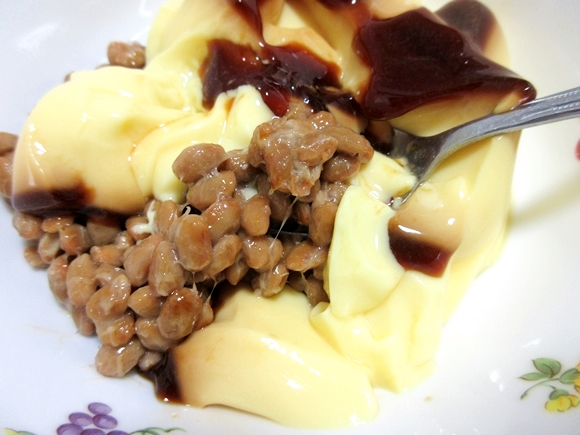 Custard pudding with natto fermented soybeans? We try the new dessert ...