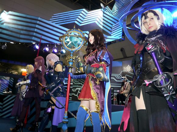 Cosplayers come out to play for Anime Japan 2017 convention in Tokyo ...