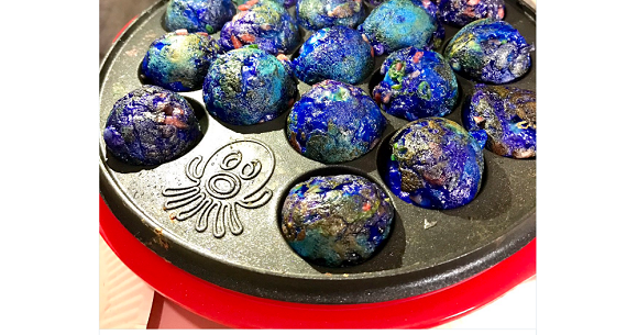 Octopus balls become octopus planets with amazing tweak to takoyaki ...