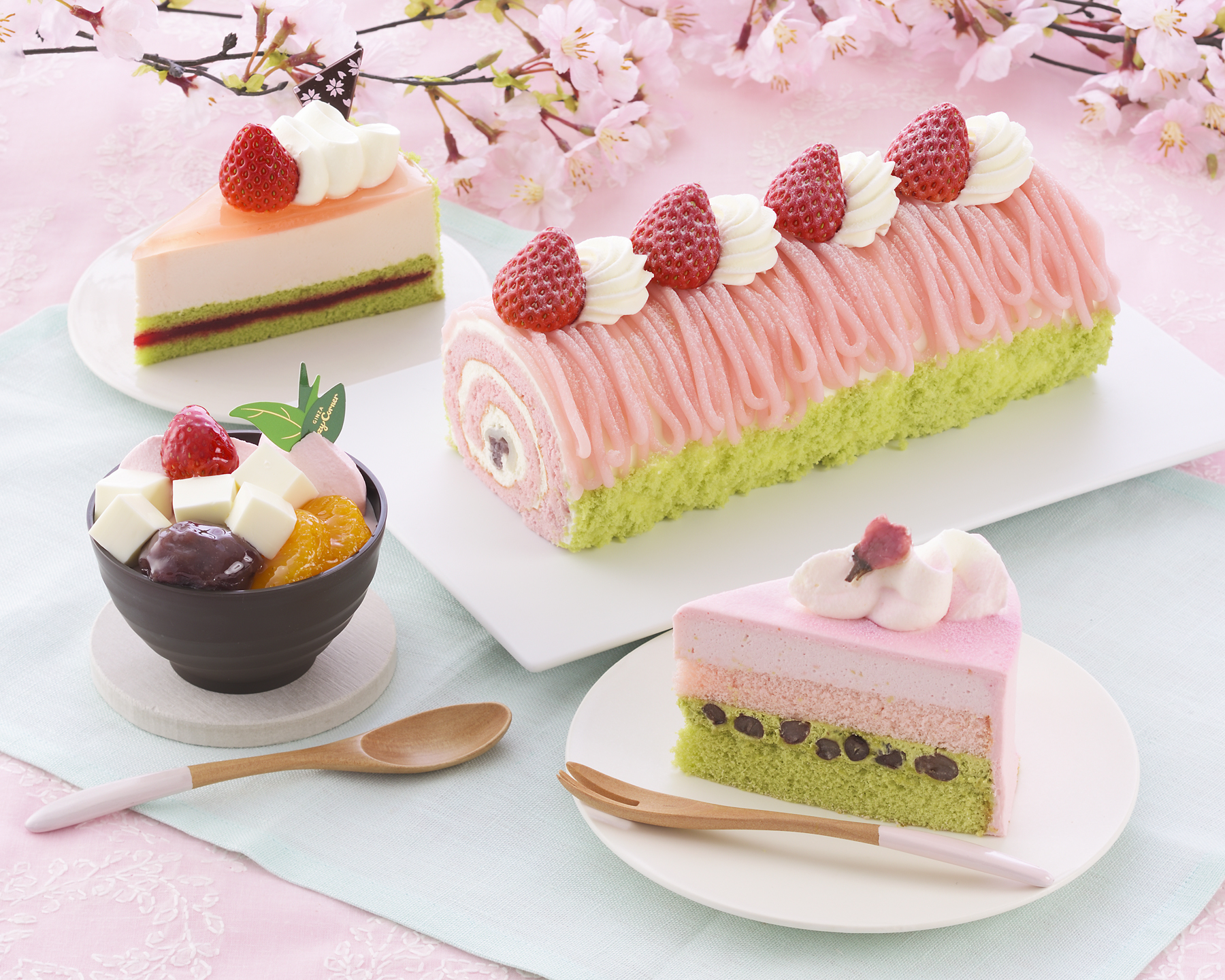 Ginza Cozy Corner releases “Hanami Party” mini cakes and treats for ...