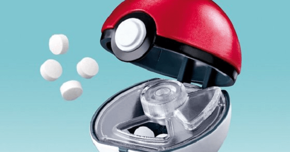 Poké Ball breath mint holder series will keep you from being a smelly ...