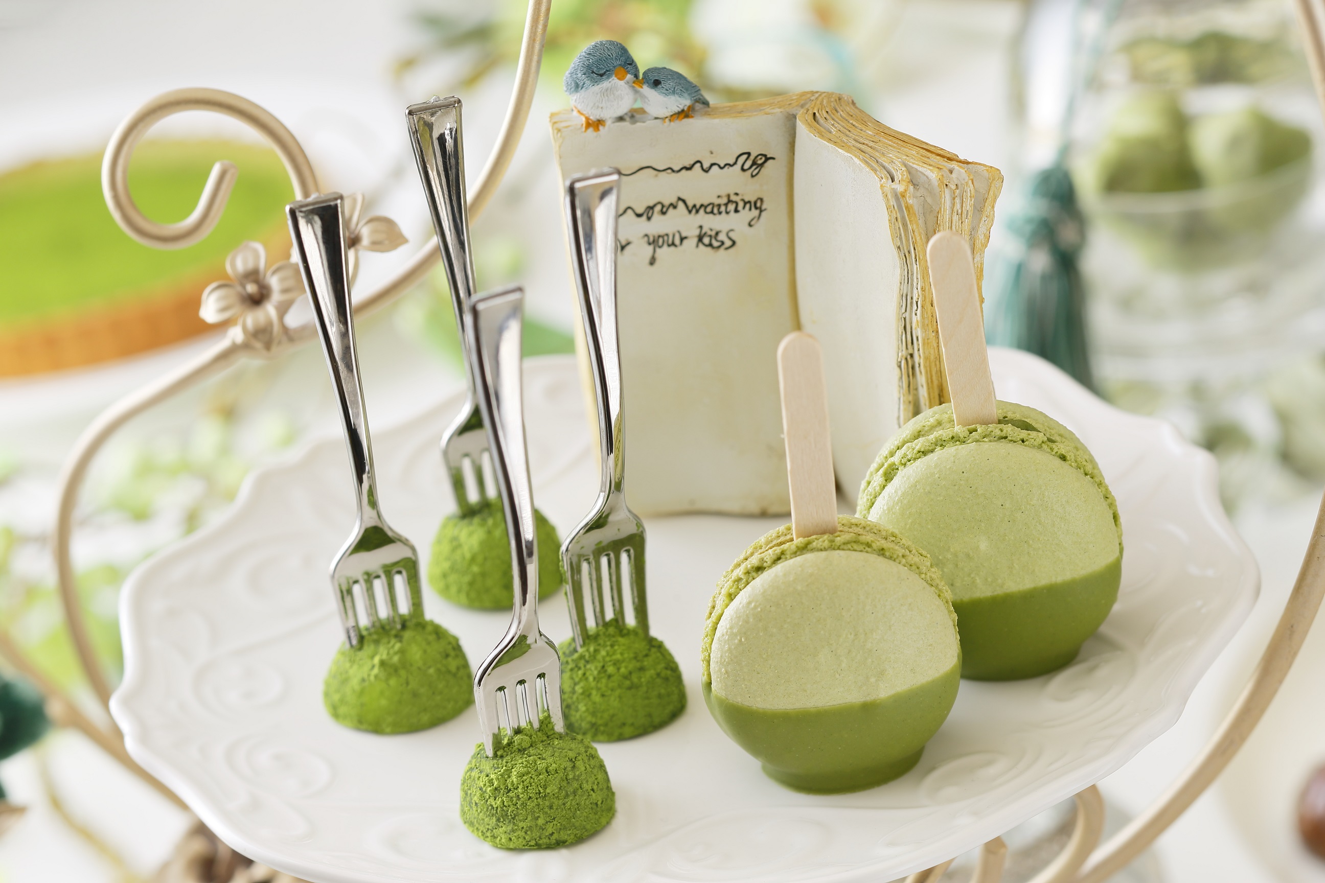 This buffet offers over 100 matcha-infused choices for the ultimate ...